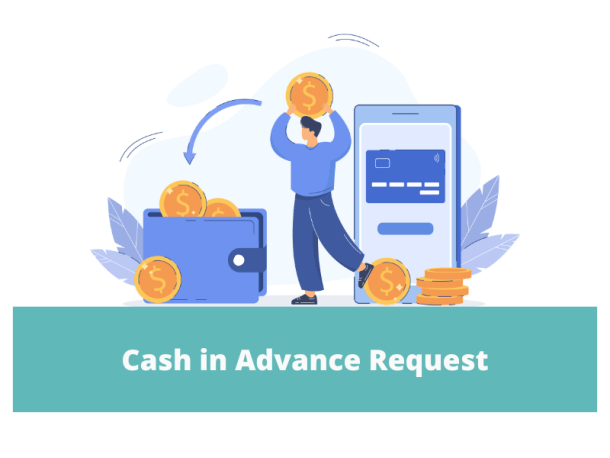 Cash in Advance Request Template - DOWNLOAD GRATIS