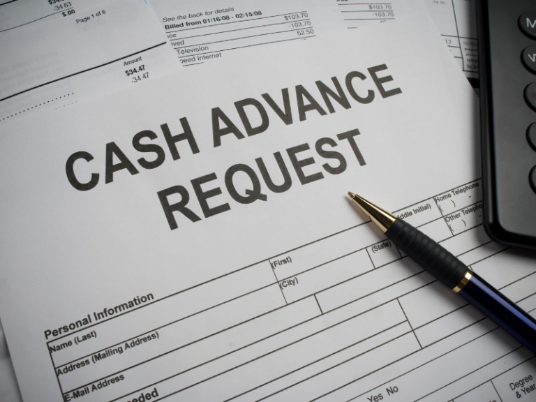 Cash in Advance Request Template - DOWNLOAD GRATIS